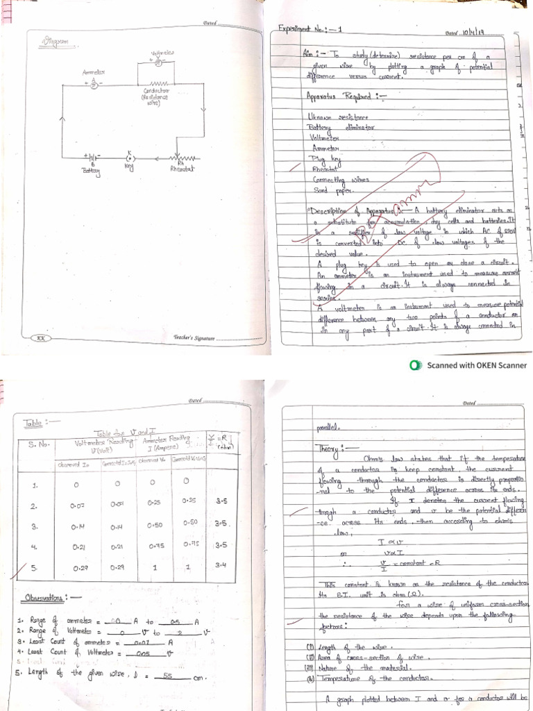 12_Prac_Sec a Physics Handwritten | PDF