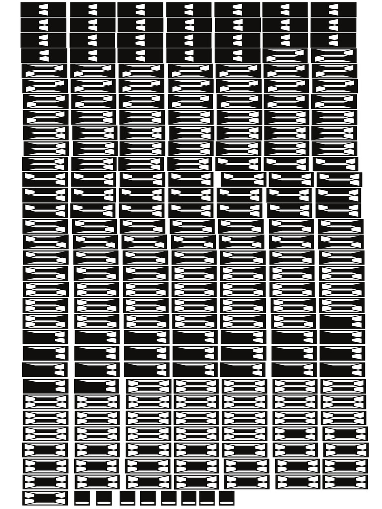 Plantilla Recorte Numeros | PDF