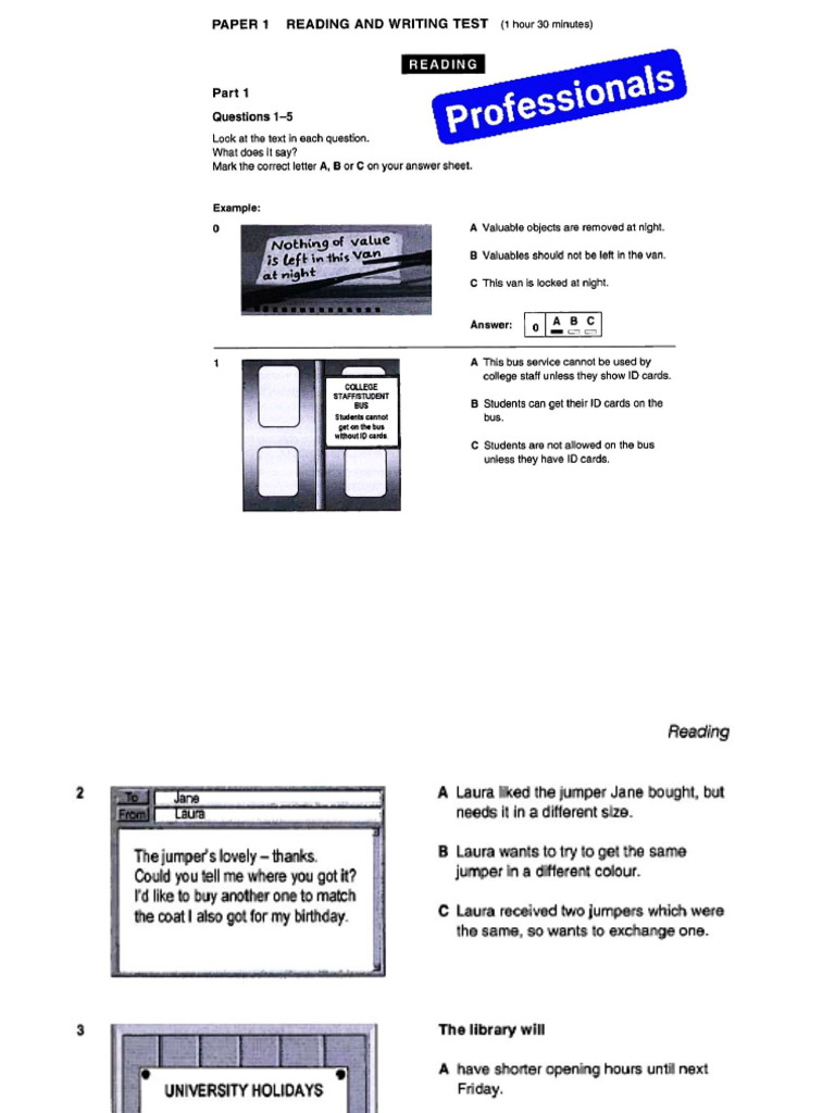 #Multilevel Reading B1-B2 | PDF