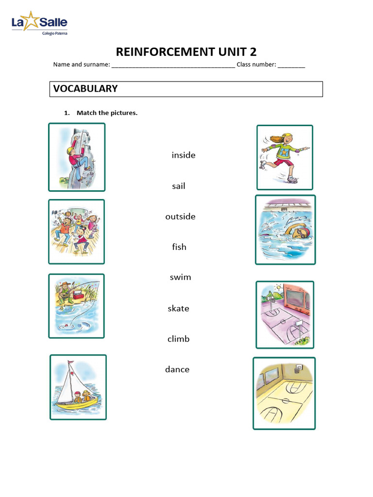 Vocabulary Reinforcement Unit 2 Nca | PDF