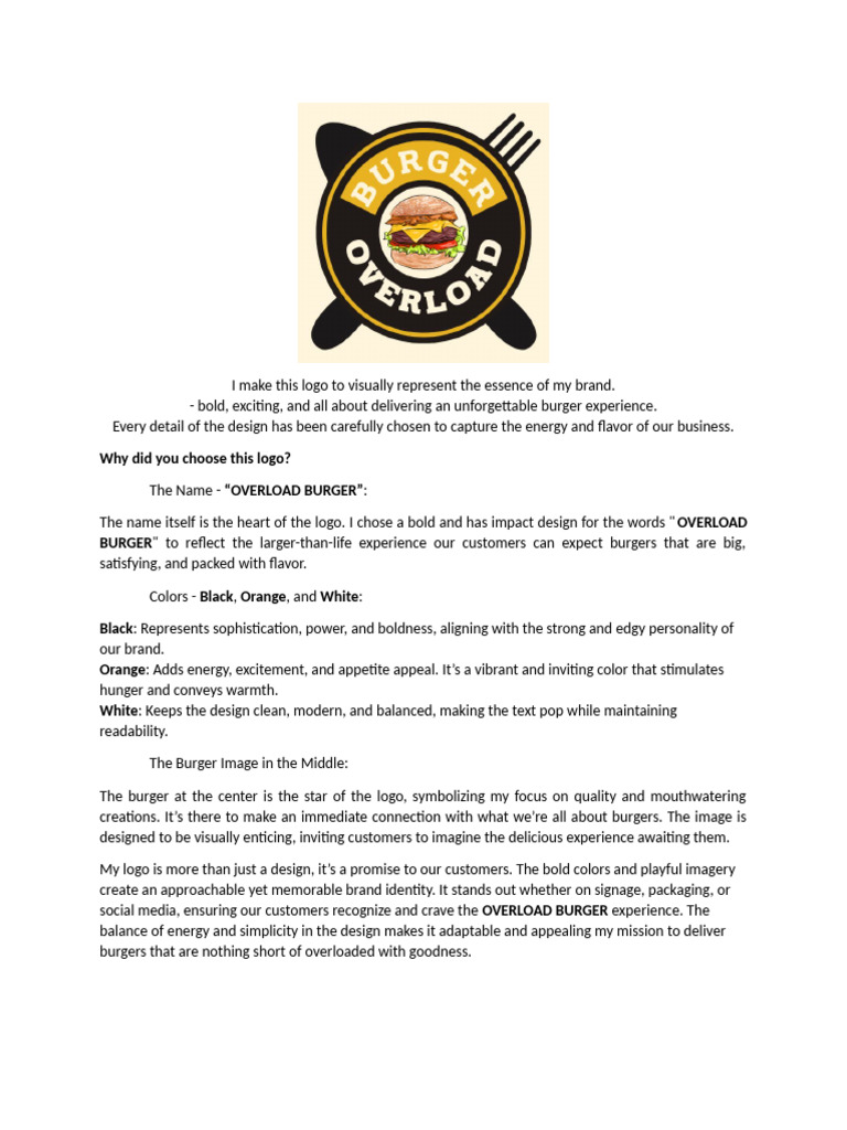 Overload Burger | PDF