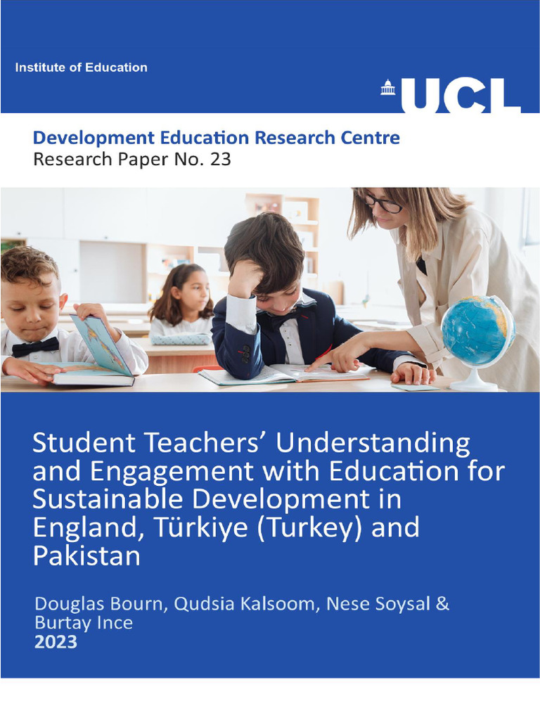 Research Paper 23 - UCL Turkey Pakistan | PDF | Sustainable Development ...