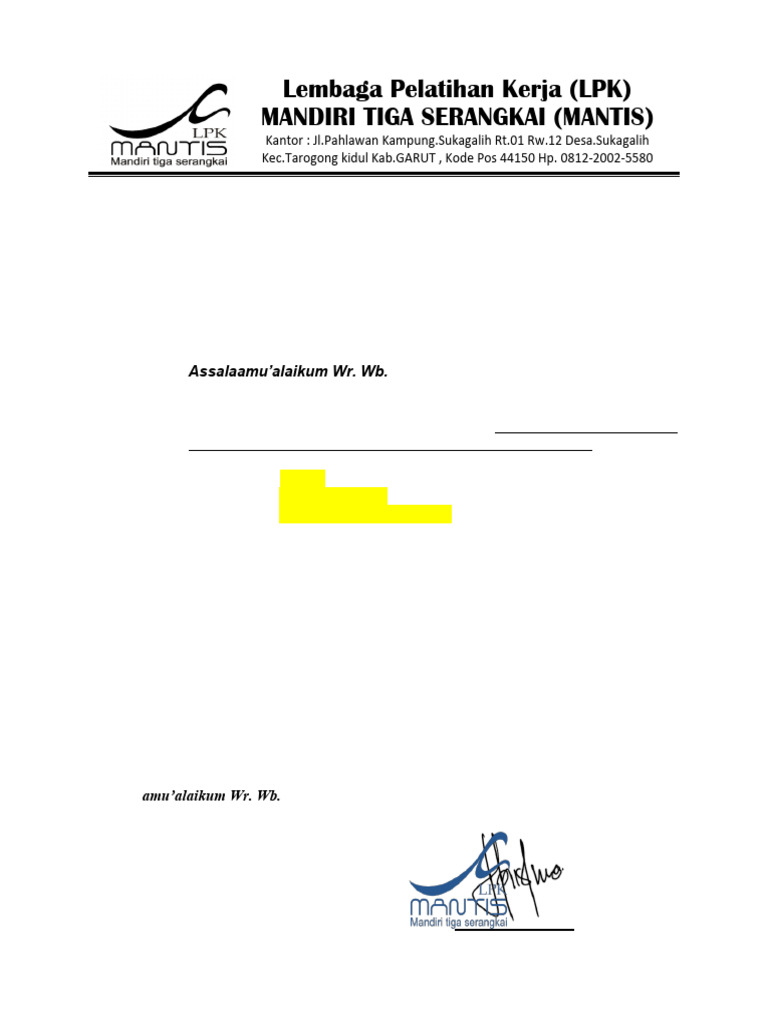 001.PSB - Undangan Calon Siswa GEN 18.02 | PDF