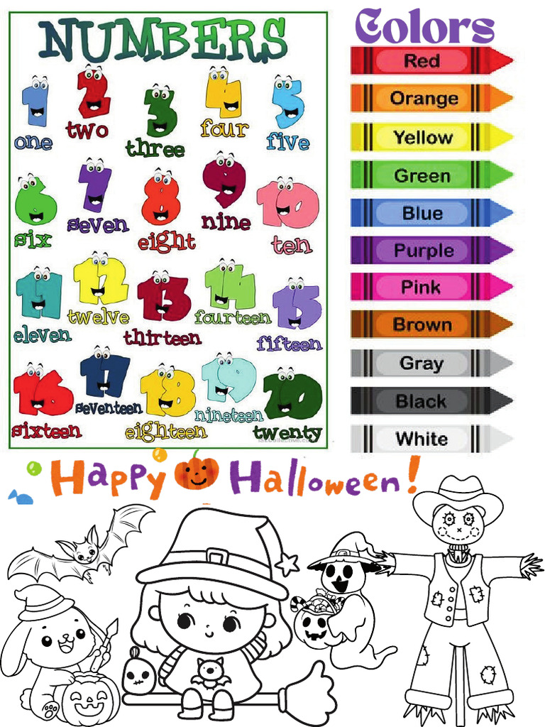Colors 4 - English For Kids | PDF
