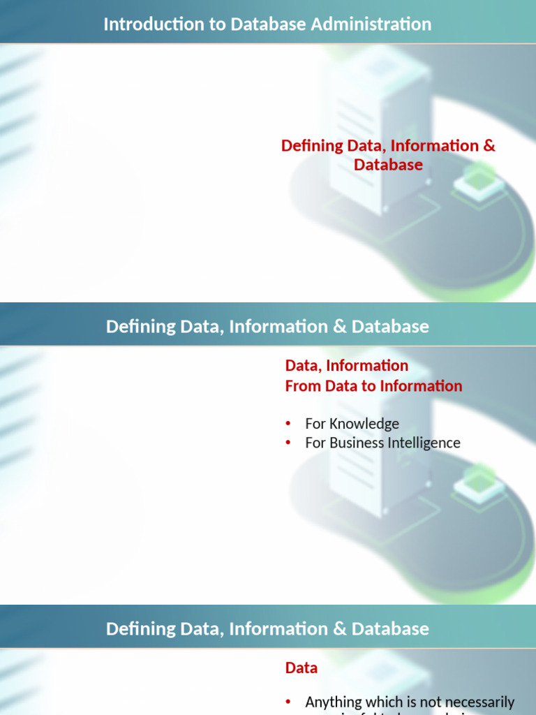 Understanding Data and Information | PDF | Databases | Information