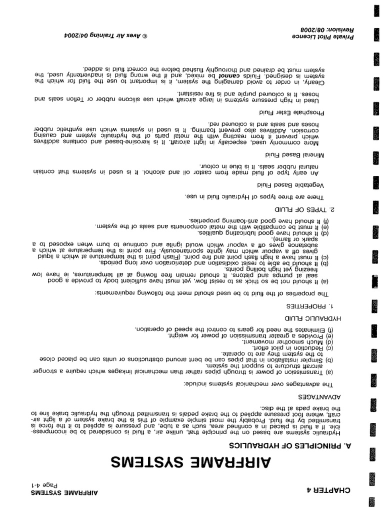 PPL - Aircraft General - Part 2 | PDF