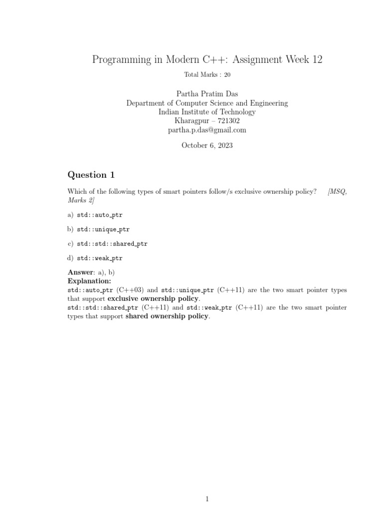 Week 12 Solution | PDF | Computer Data | Computer Programming