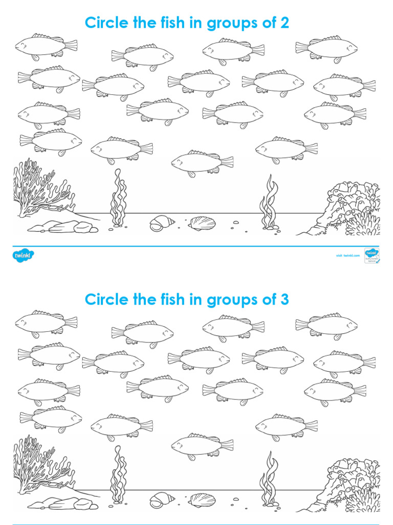 01 Activities Circle The Fish | PDF