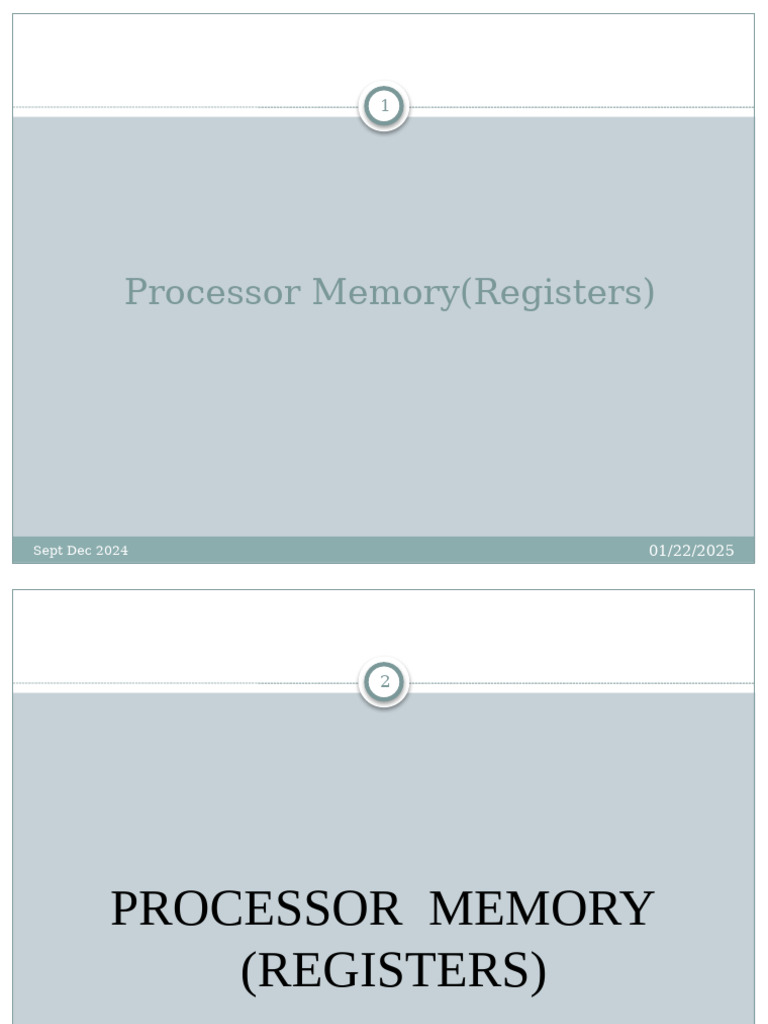 Microprocessor design and course Lecture 4 | PDF | Central Processing Unit | Assembly Language