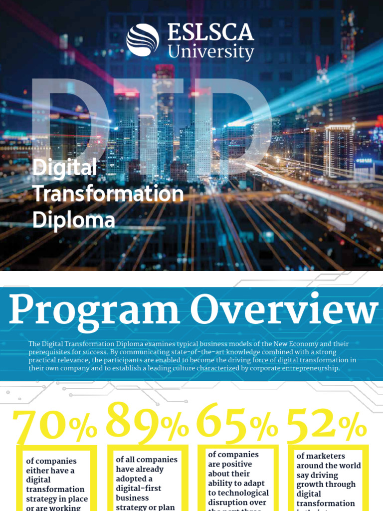 Digital transformation diploma | PDF | Computer Security | Security Digital transformation diploma | PDF | Computer Security | Security