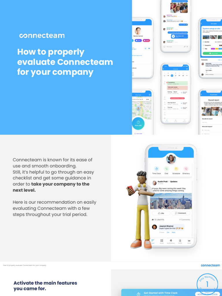 Evaluating Connecteam For Your Company | PDF | Mobile App | Android ...