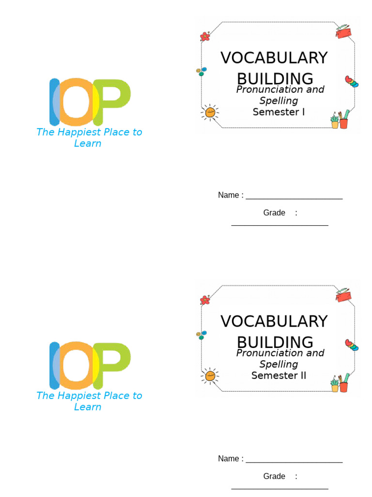 Vocabulary Building | PDF