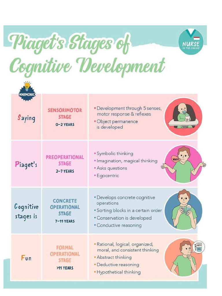 Piaget Stages of Development | PDF