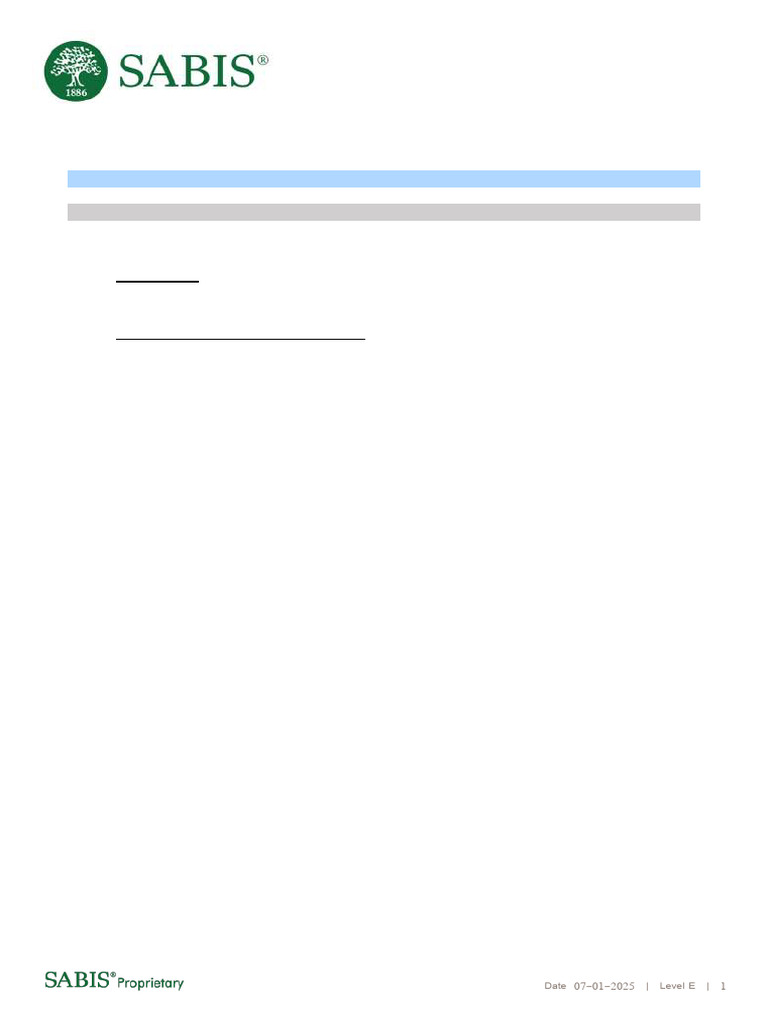 2425 Level E English Exam Related Materials T2 W6 | PDF