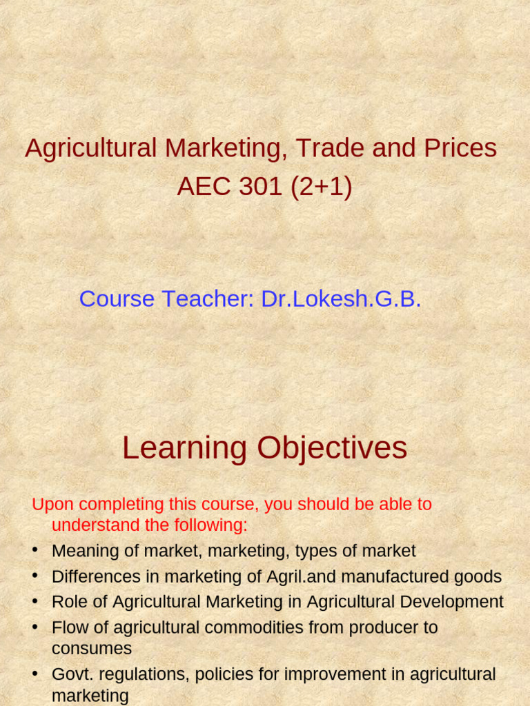 AEC-301 _1_ Concepts and definations of markets | PDF | Market ...
