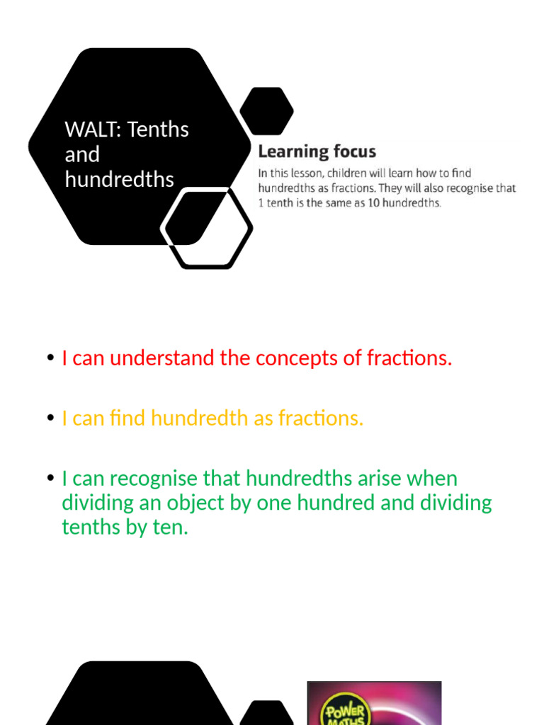 Tenths and Hundredths | PDF