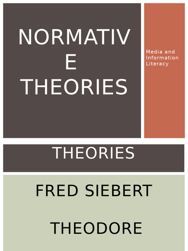 Normative Theory | PDF