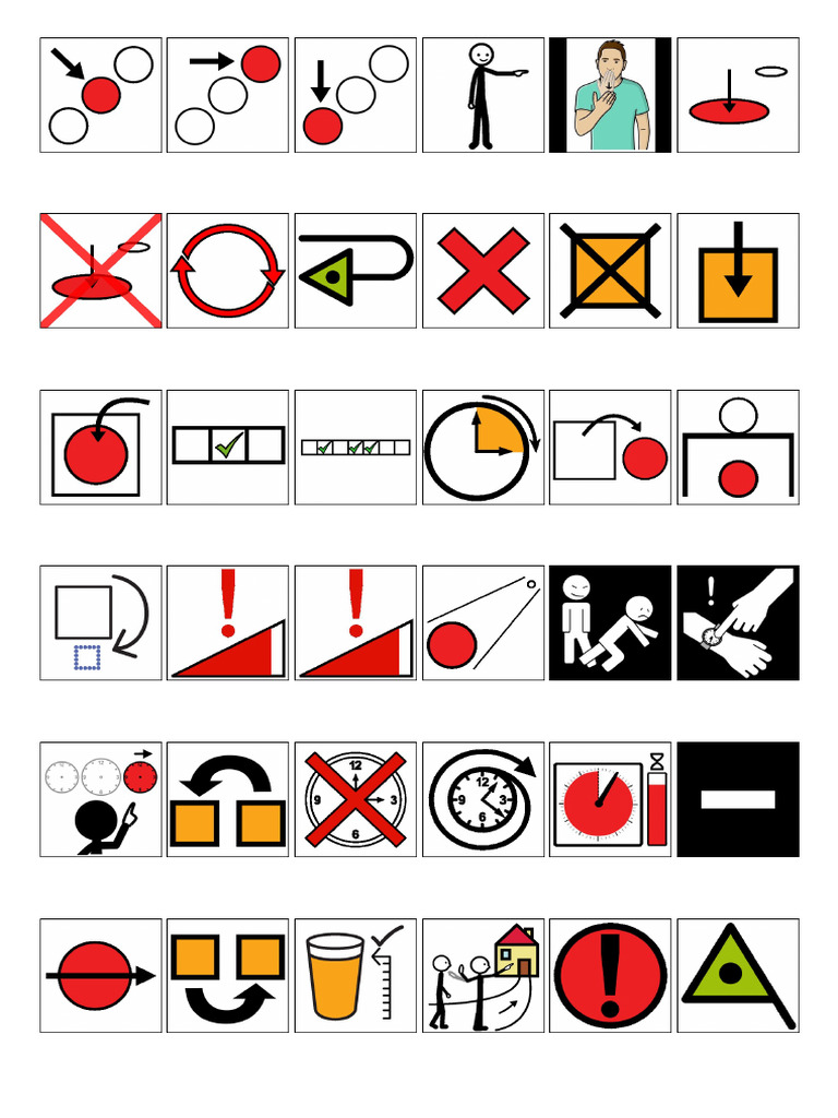 Pictogrammes et Symboles Utiles | PDF