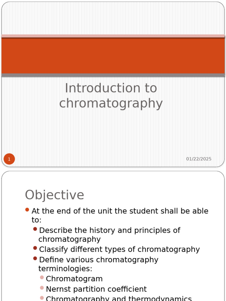 Introduction to Chromatography Basics | PDF | Chromatography | Gas ...