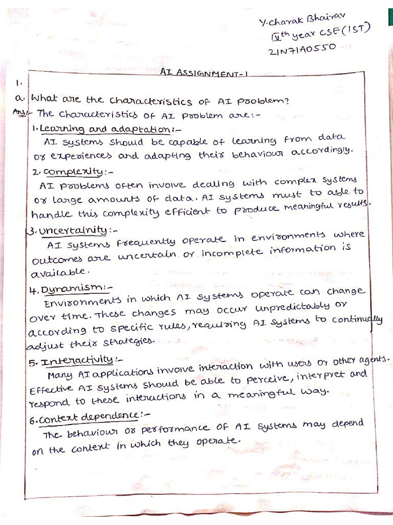 AI Assignment | PDF