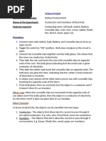 2024 NST Grade 6 Term 3 Practical Task | PDF | Wire | Insulator ...