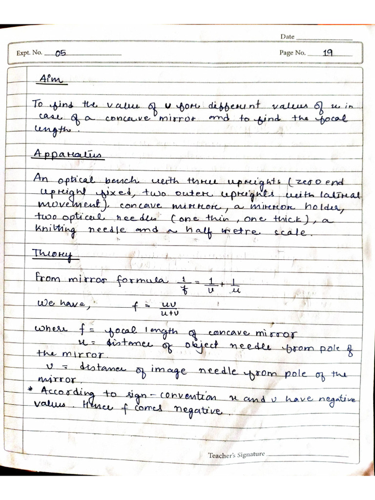 physics experiment 6,7 and 8 | PDF
