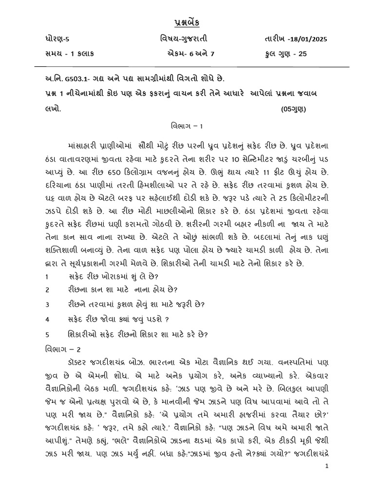 5 Gujarati Gujarati (3) | PDF
