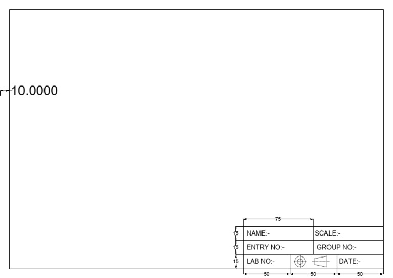A3 Drawing Sheet Template | PDF