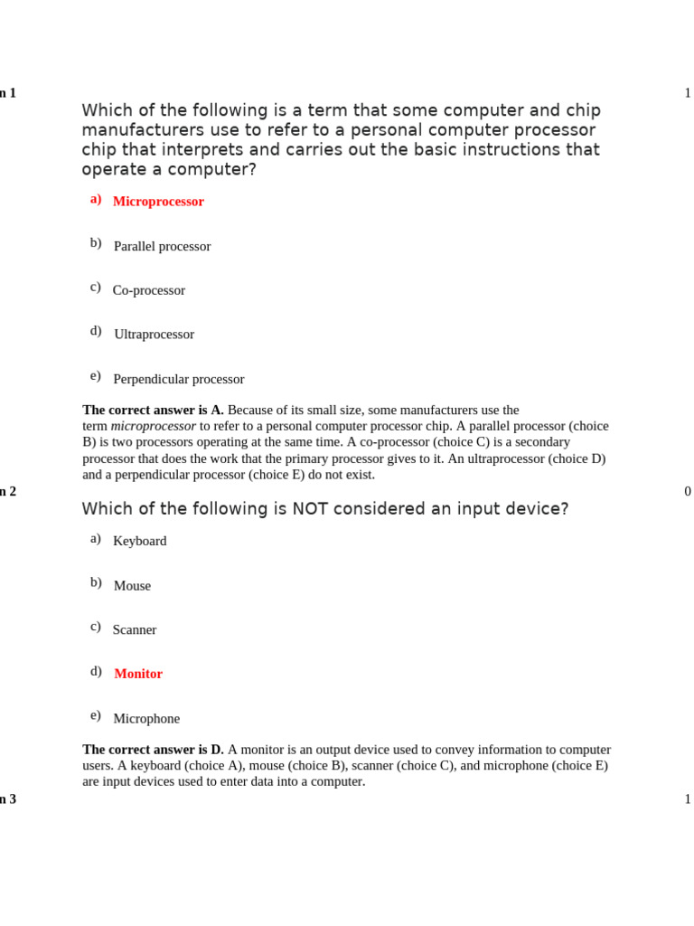 Understanding Computer Components and Functions | PDF | Graphical User ...