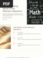 Fibonacci Spiral Worksheet | PDF