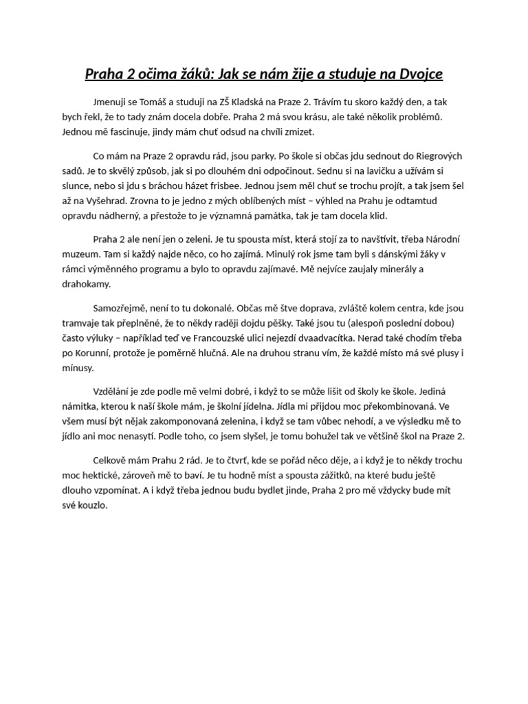 Praha2 Sloh | PDF