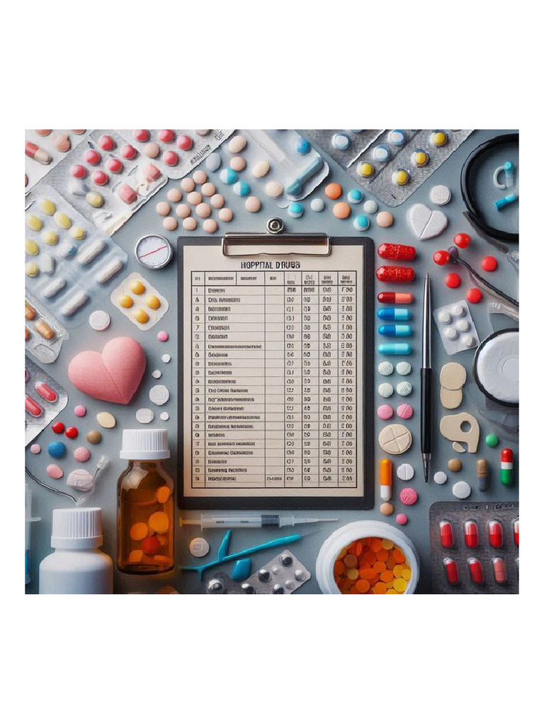 Hospital Drug List | PDF