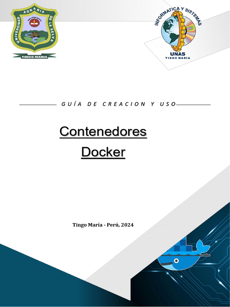 Guía para Crear y Usar Contenedores Docker | PDF | Familias de sistemas operativos | Informática