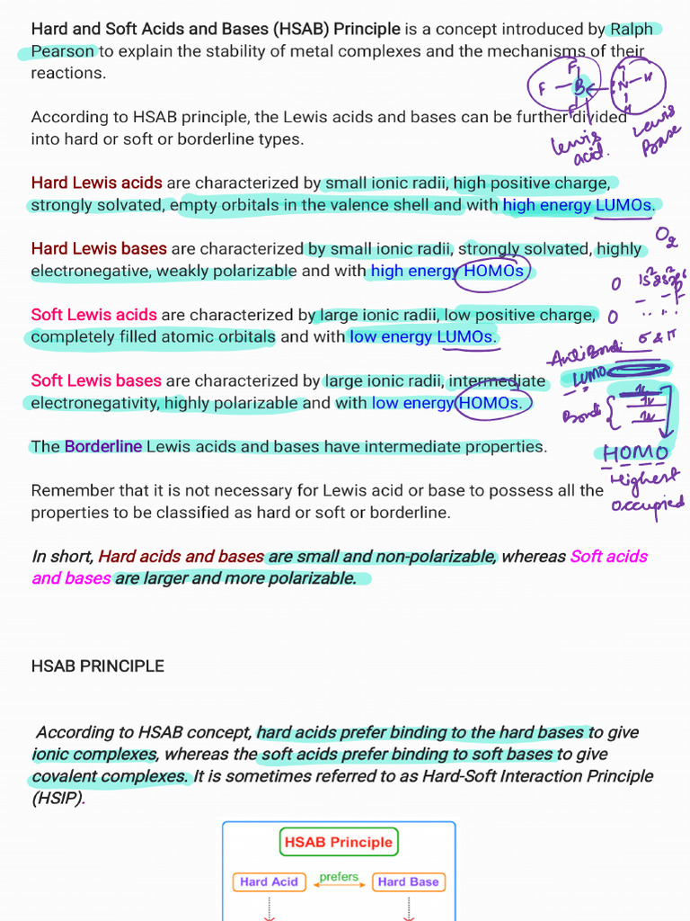 Ai&Ml Pp-4 Hsab Principle | PDF