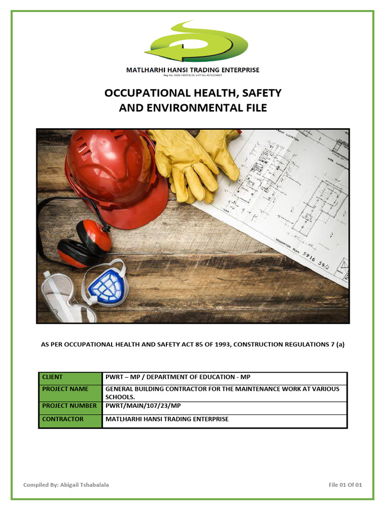 0.1 She File Front Cover Page | PDF