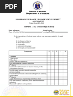 2025 - GR - 12 - Lo Programme of Assessment | PDF