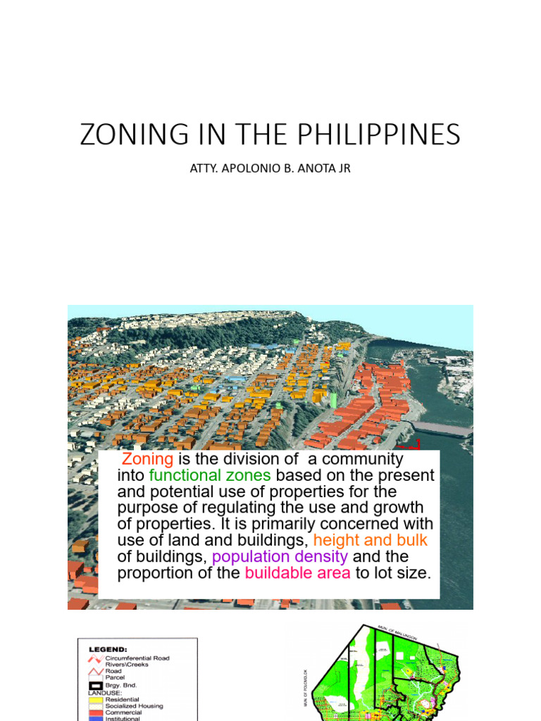02 Anota - Zoning in The Philippines | PDF | Mandamus | Zoning