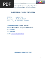Rapport Stage Tunisie Télécom | PDF | GSM | Télécommunication