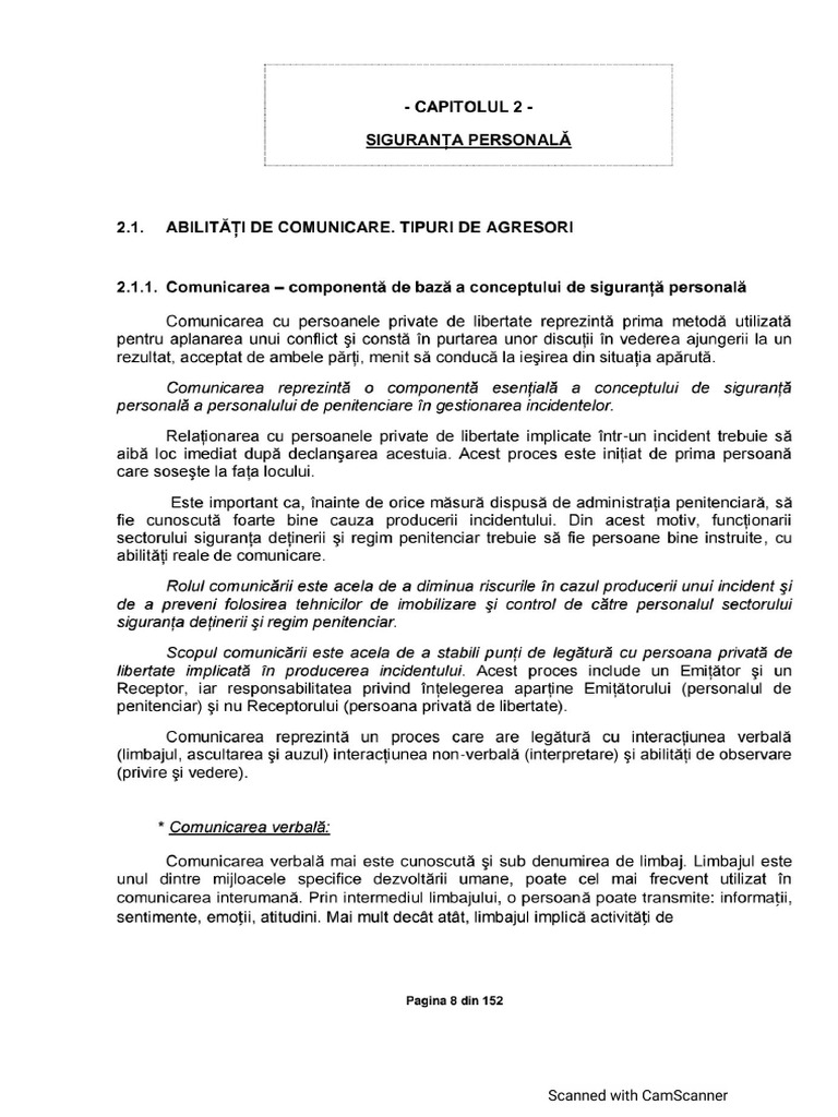 Manualul Privind Structurile Asociate Pentru Măsuri de Securitate Speciala, Structurat | PDF