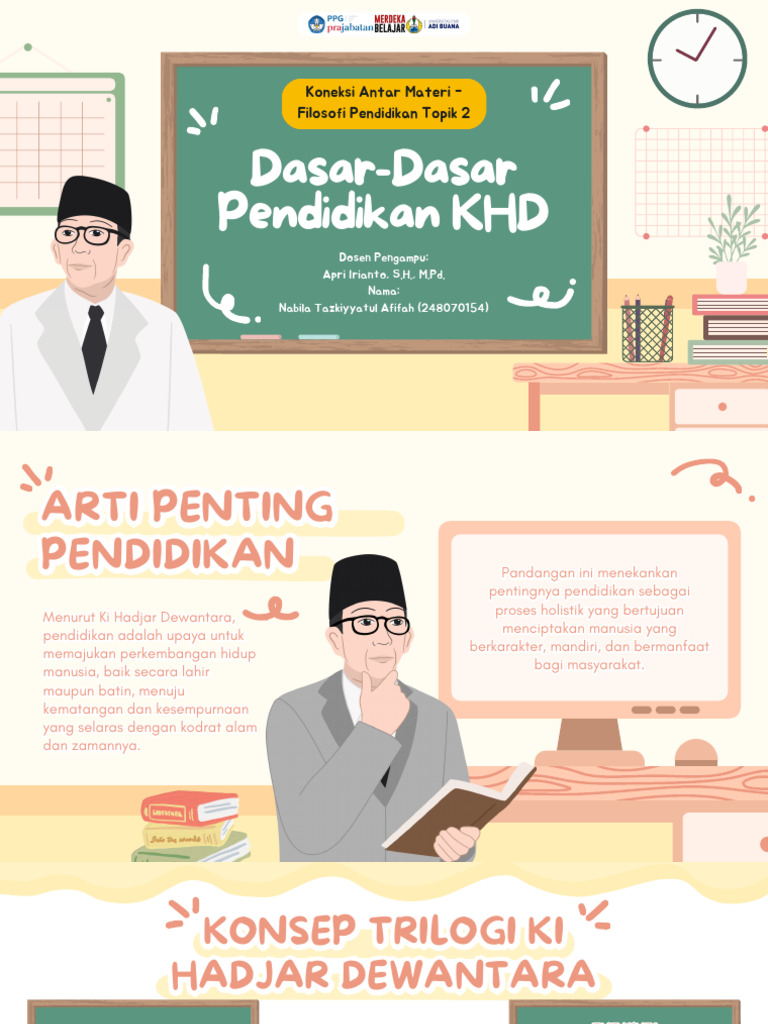 Nabila Tazkiyyatul A - Koneksi Antar Materi T2 - Filosofi Pendidikan Indonesia - Dasar-Dasar ...