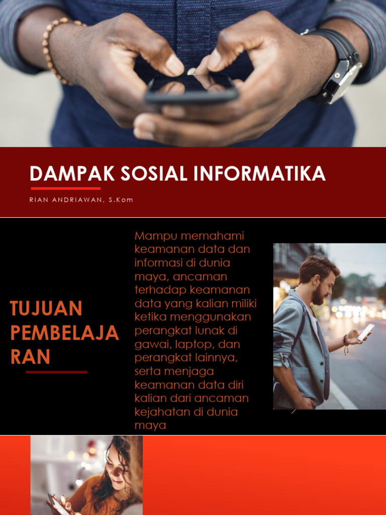 Dampak Sosial Informatika | PDF