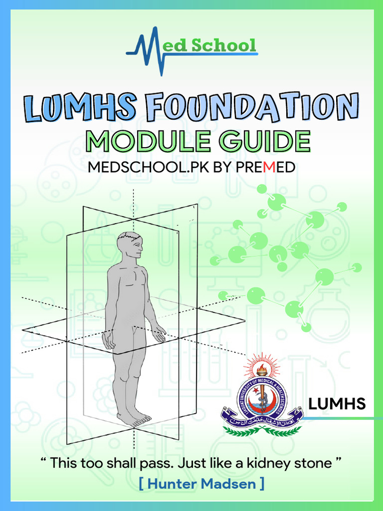 Lumhs Foundation Module Guide | PDF | Proteins | Biochemistry