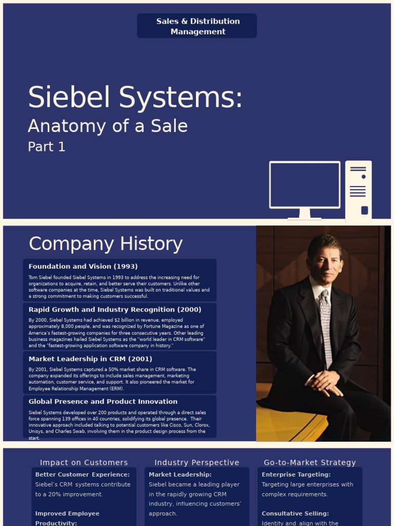Siebel Systems Part 1 | PDF | Customer Relationship Management ...