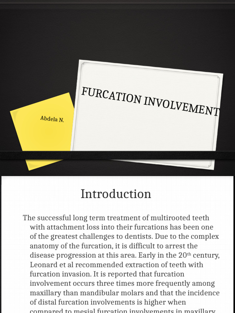 Furcation Involvements of Periodontal Disease | PDF | Periodontology ...