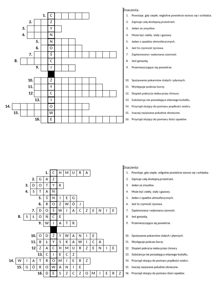 Kopia KRZYZOWKA | PDF