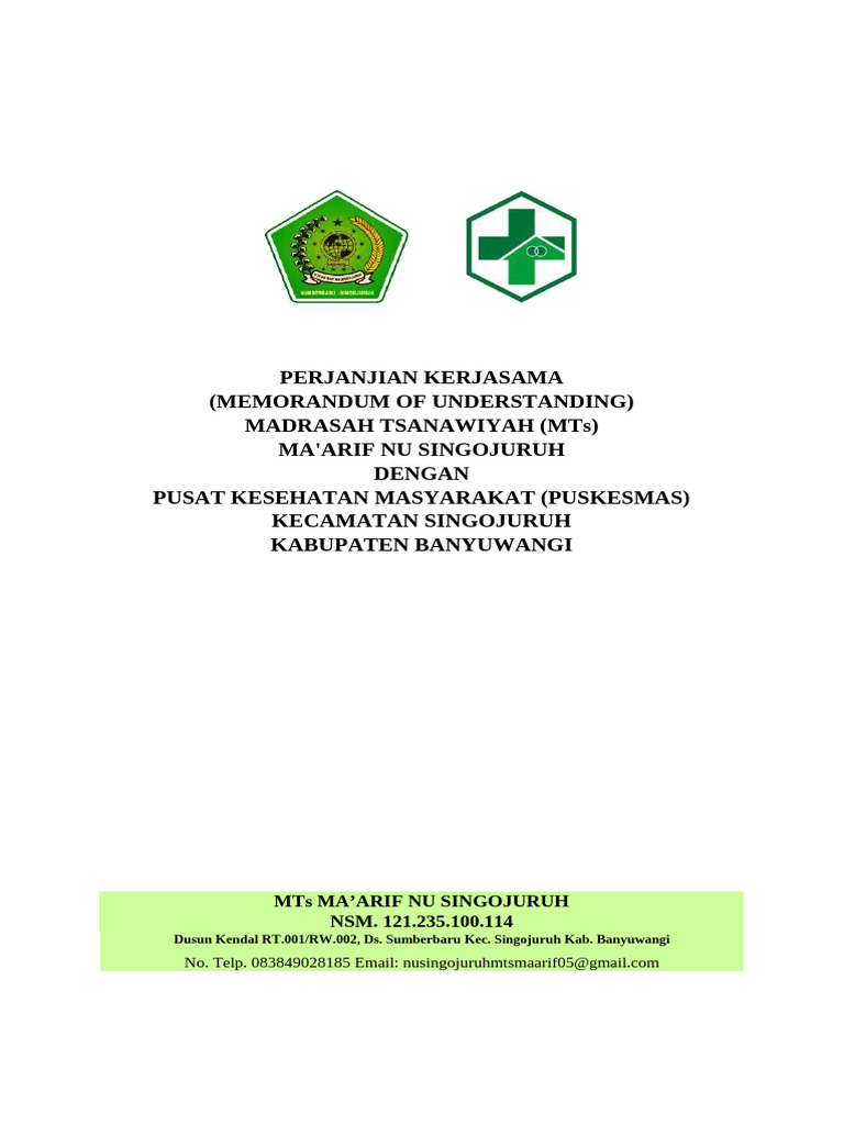 cover mou | PDF
