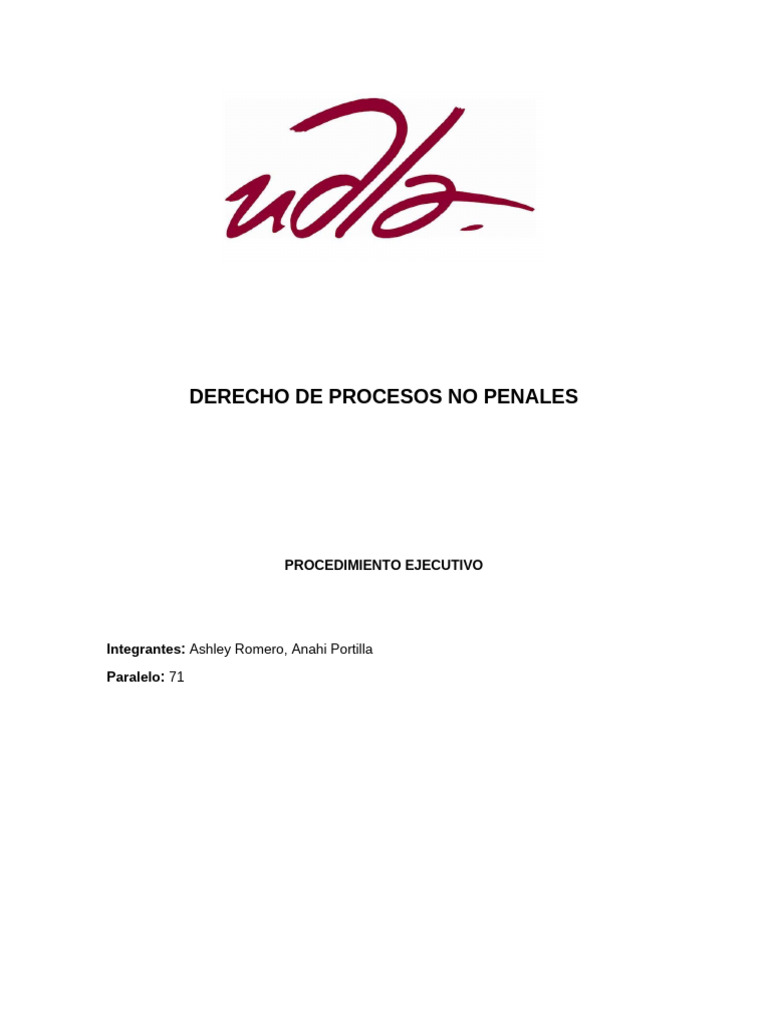 Procedimiento Ejecutivo | PDF | Pagaré | Apelación