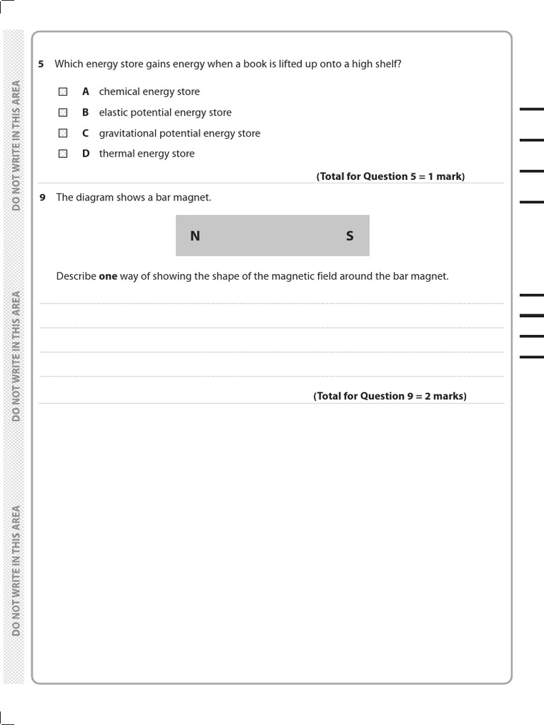 Pre IG Physics Mid-Term Test (2023) | PDF | Mass | Weight