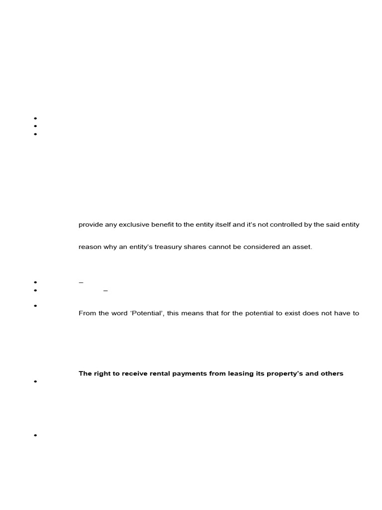 NOTES-THE ELEMENTS OF THE FINANCIAL STATEMENTS | PDF | Equity (Finance ...