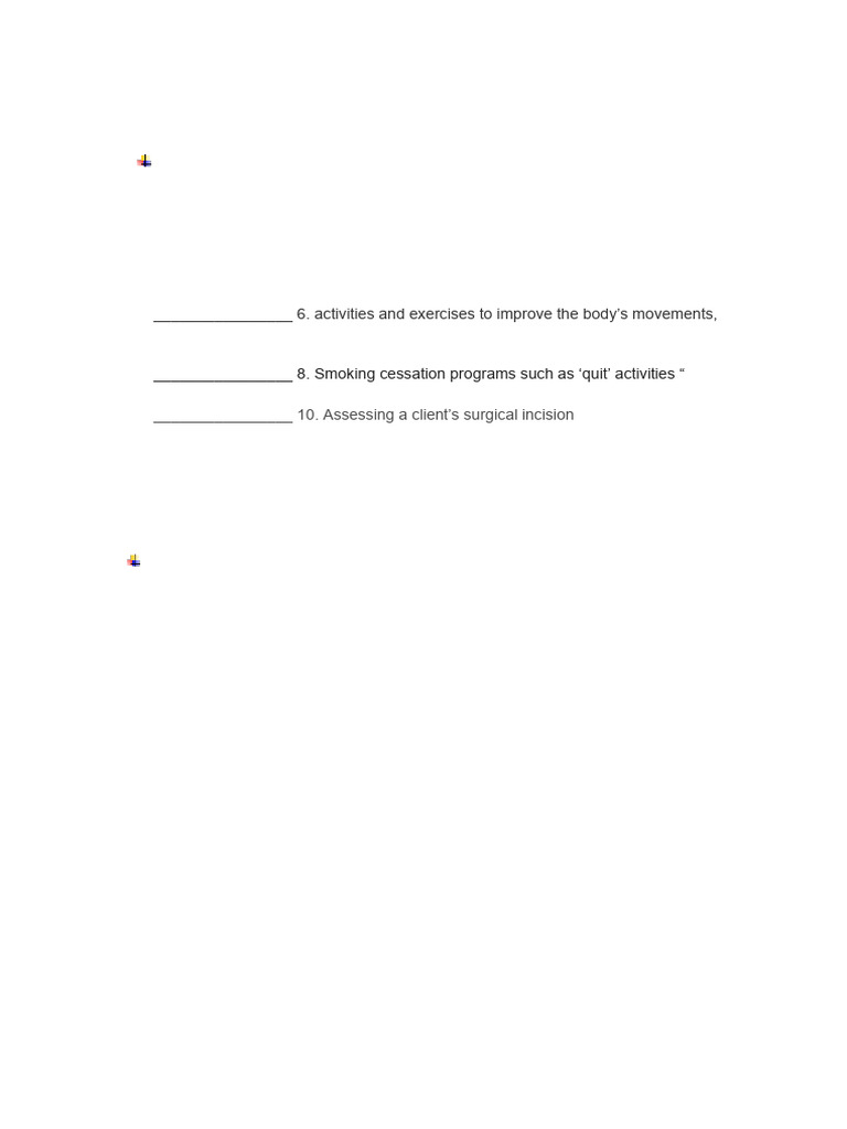 NCM 107 Maternal Lecture Learning Activity | PDF